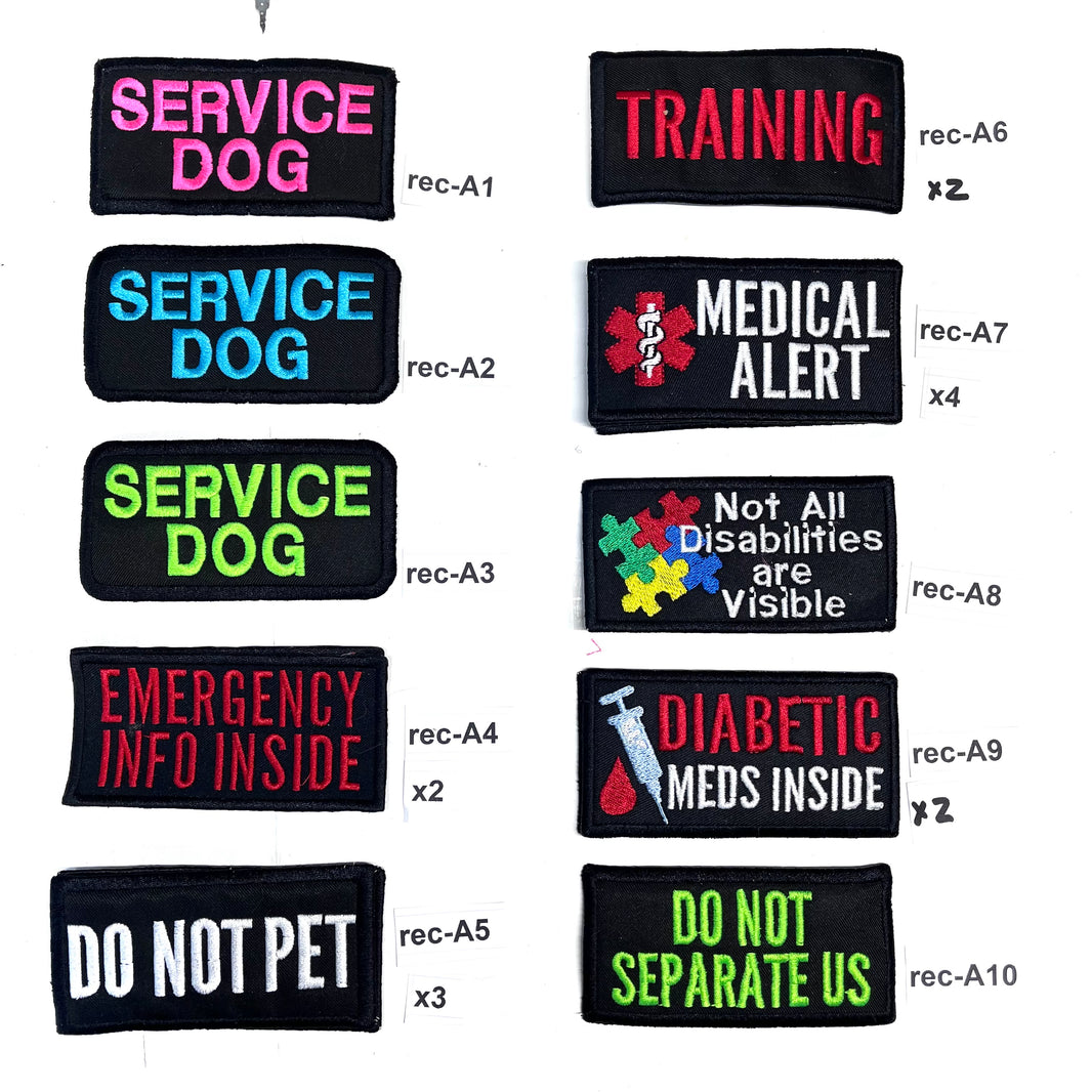 Service Dog Patches – River Dog Gear