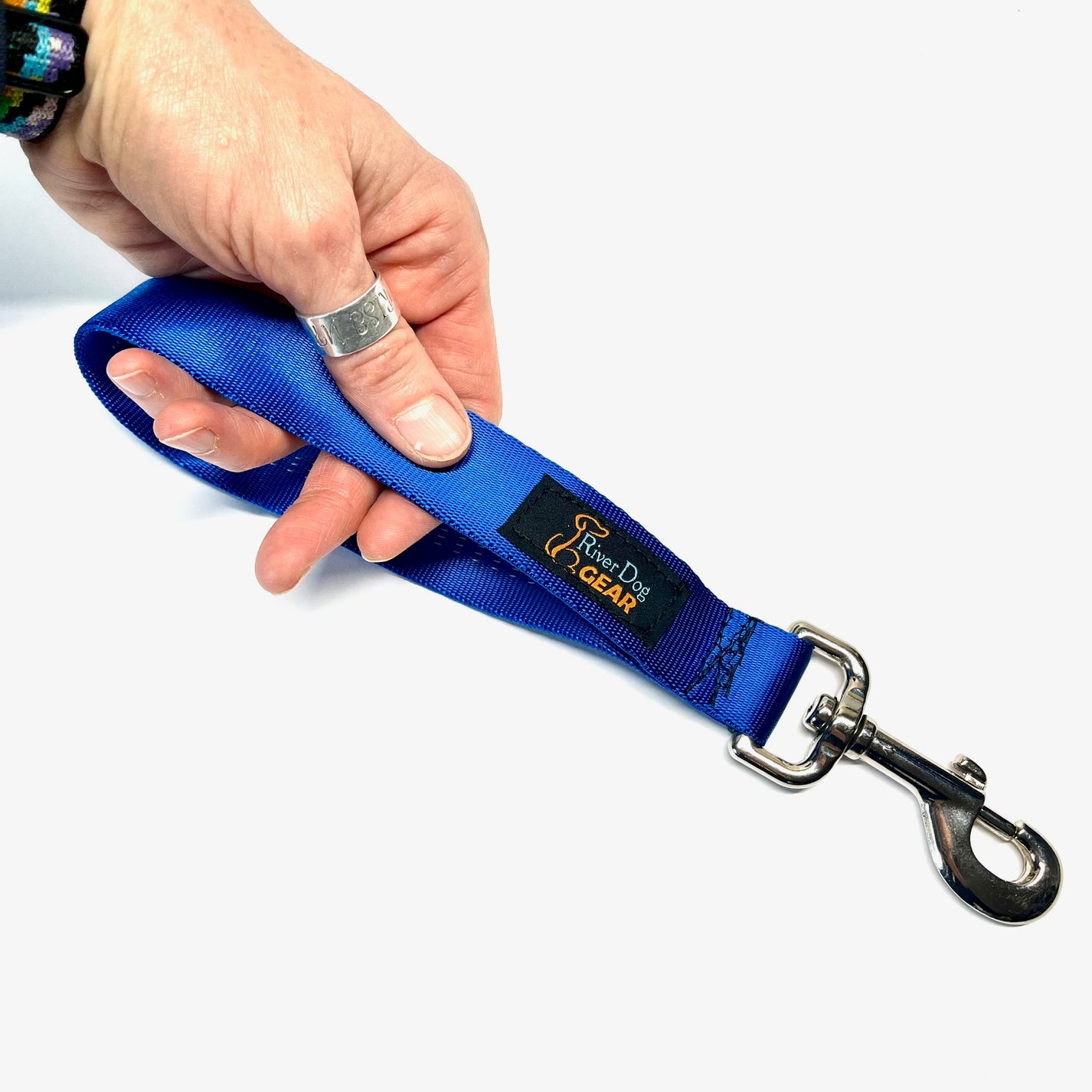 Silky Tab Short Dog Leash - 10" Long, Many Colors – River Dog Gear